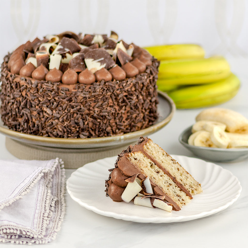 Banana Chocolate Cake – La Rocca Cakes