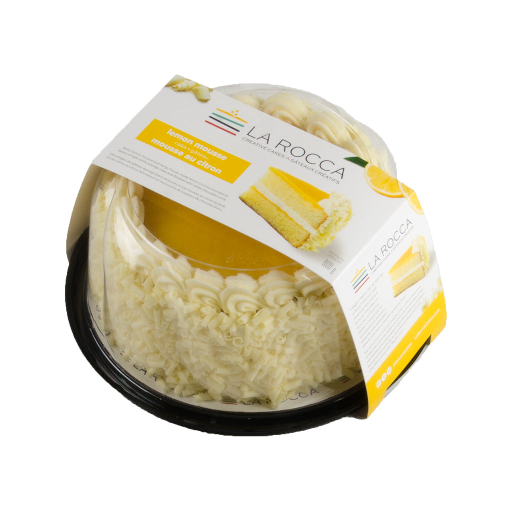 Lemon Mousse Cake – La Rocca Cakes