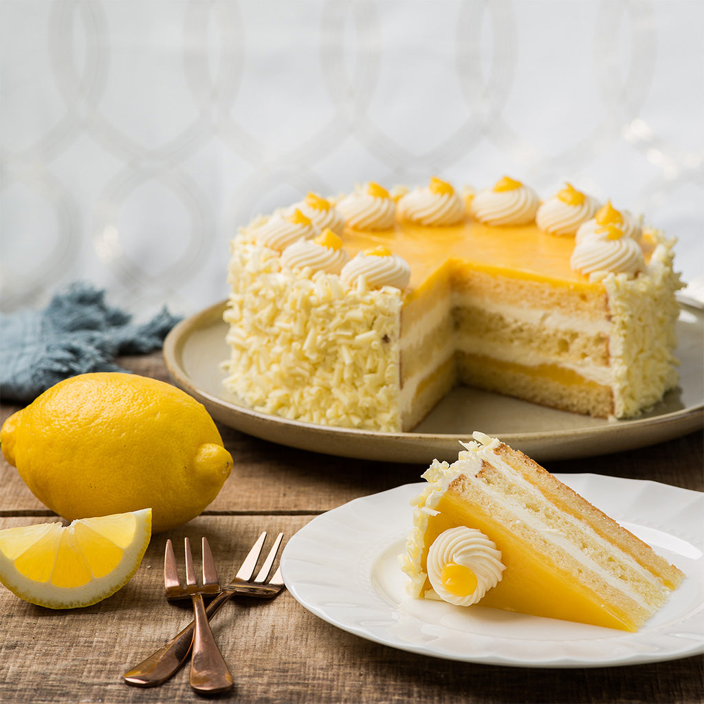 Lemon Mousse Cake – La Rocca Cakes