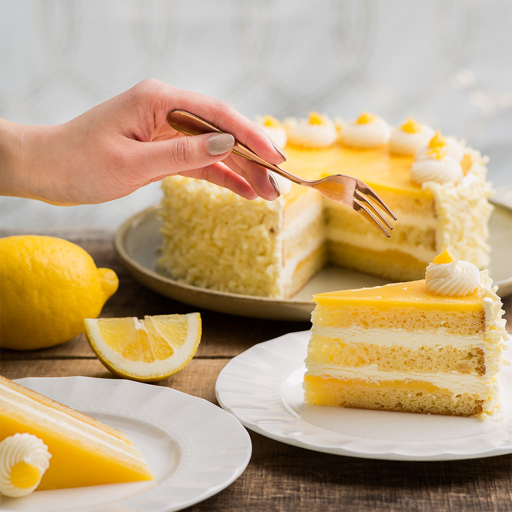 Lemon Mousse Cake – La Rocca Cakes